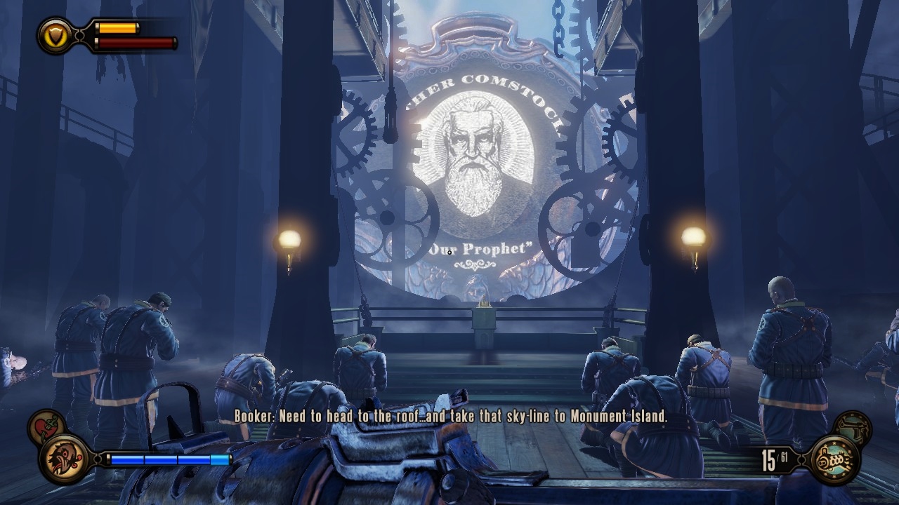 Combat in Columbia in “BioShock Infinite” – Robo♥beat